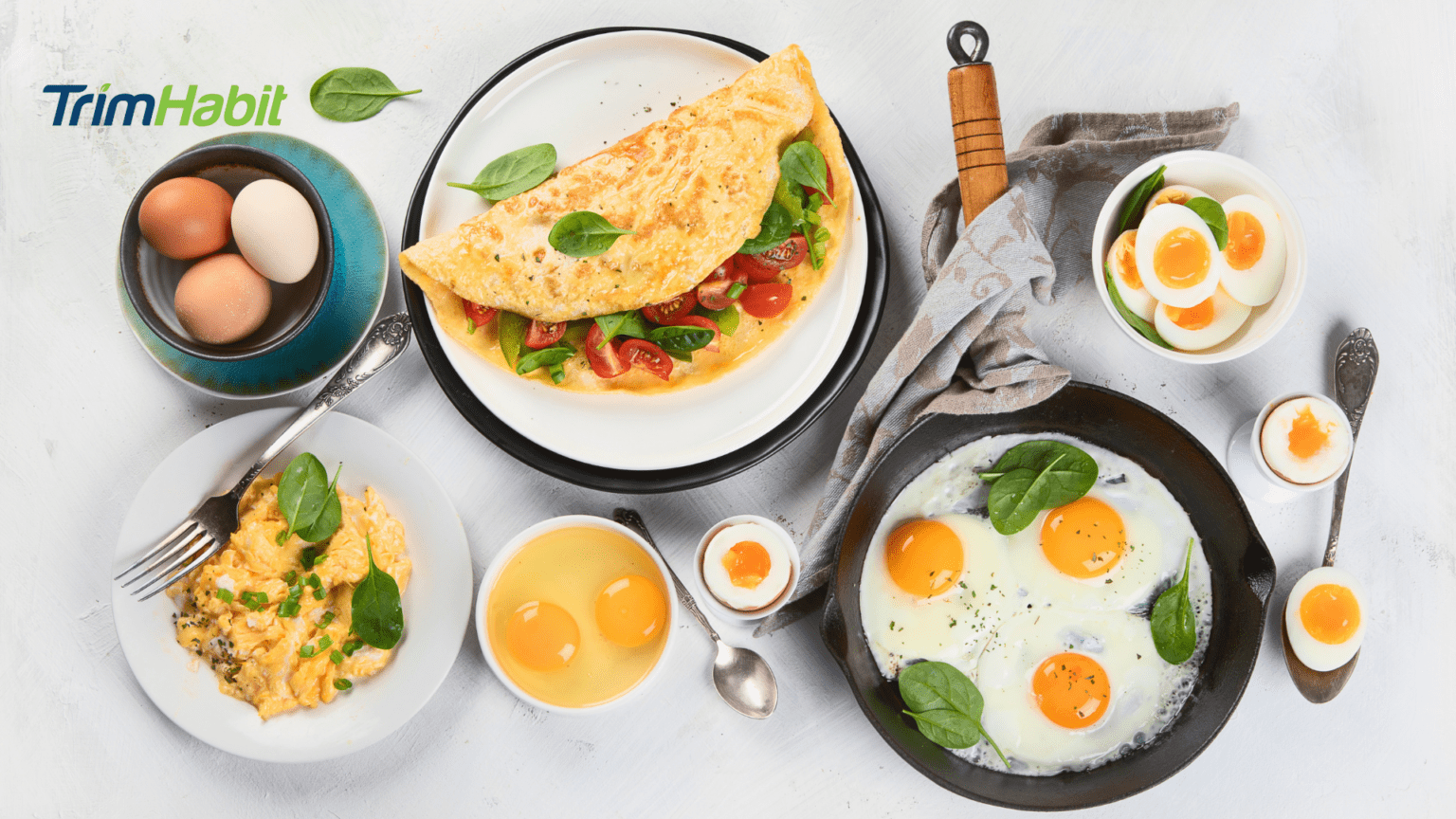 7 Healthy Ways To Cook Eggs To Lose Weight - TrimHabit - Weight Loss ...